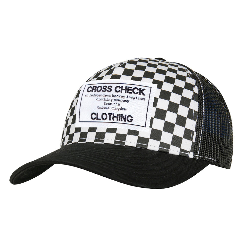Checker Cap - Black – Cross Check Clothing
