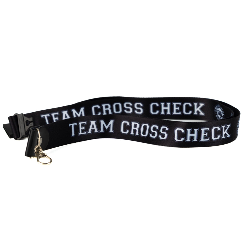 Team CC Lanyard Black – Cross Check Clothing