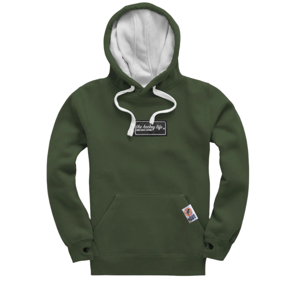 HockeyLife Supa-Soft Hoodie Green – Cross Check Clothing